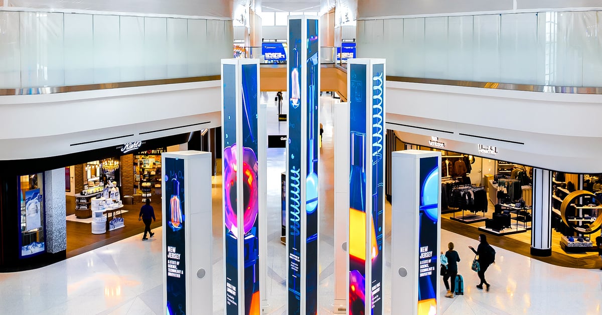 Improving future airport experiences with experiential technologies