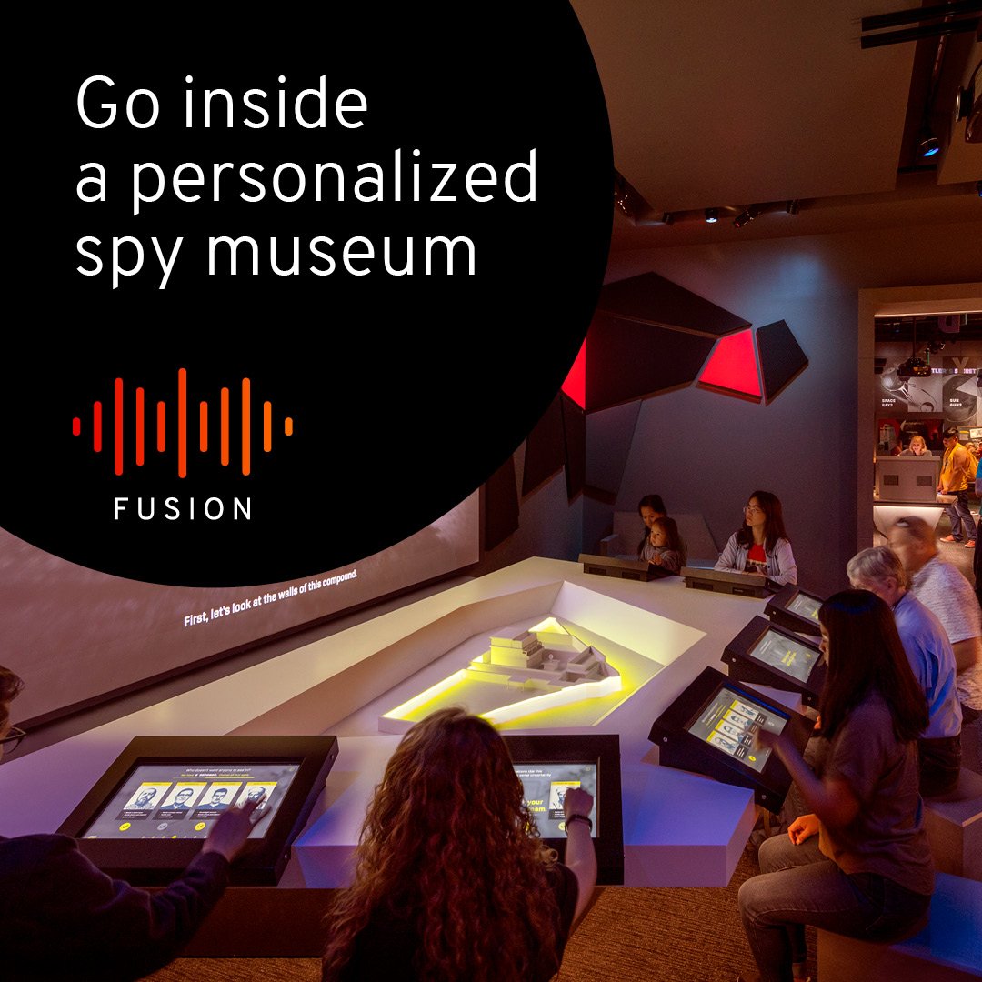 Interactive Technology Immerses Visitors in a Real Personalized Spy Mission