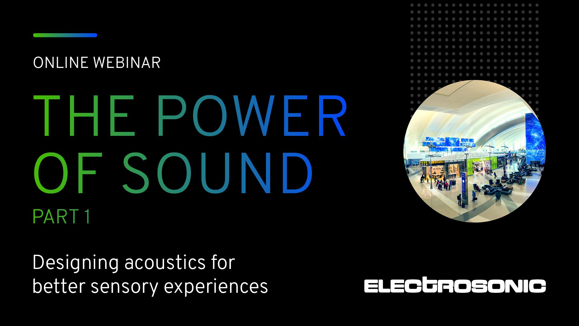 The Power of Sound: Designing with your Ears